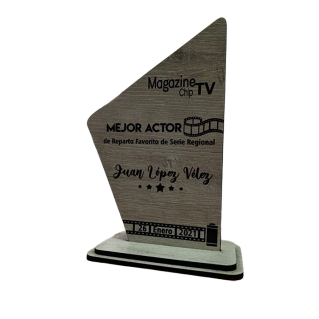 Placa de Reconocimiento MDF - PUBLICIDAD EN PEREIRA